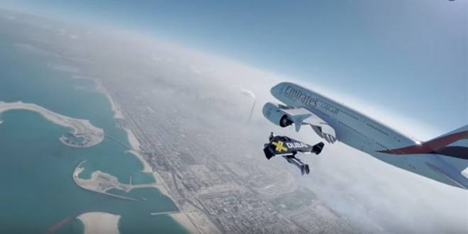 Forget rocket man; it’s all about Emirates’s jet man! - The Traveller's ...